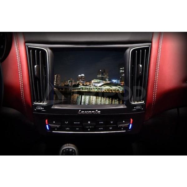 レヴァンテ・ギブリ・クアトロポルテ AVインターフェース（HDMI入力対応）高画質で地デジ/DVD/ミラーリングが使用可能です。