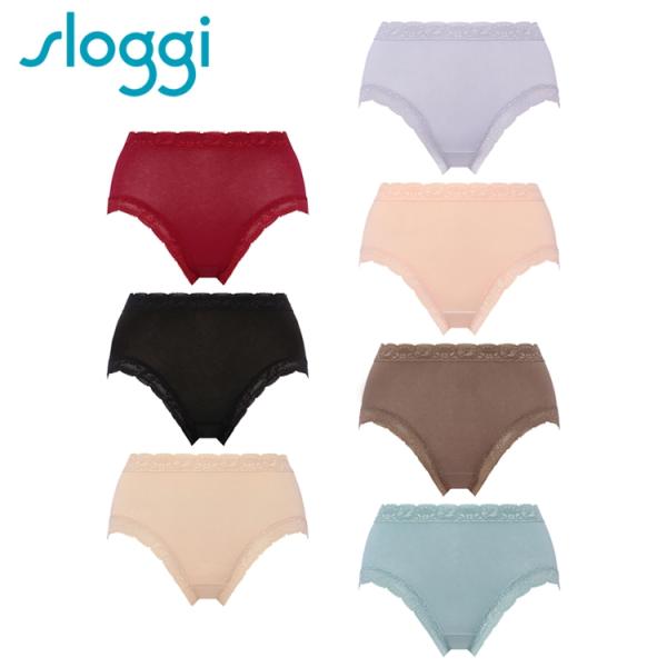 【発売日：2024年03月08日】■ヒップサイズ：[M]：87-95cm[L]：92-100cm■はきこみ丈：深め■素材：身生地：綿 90％、ポリウレタン 10％レース部：ナイロン、ポリウレタン※柄物商品は裁断の関係上、柄の出方が画像と異な...