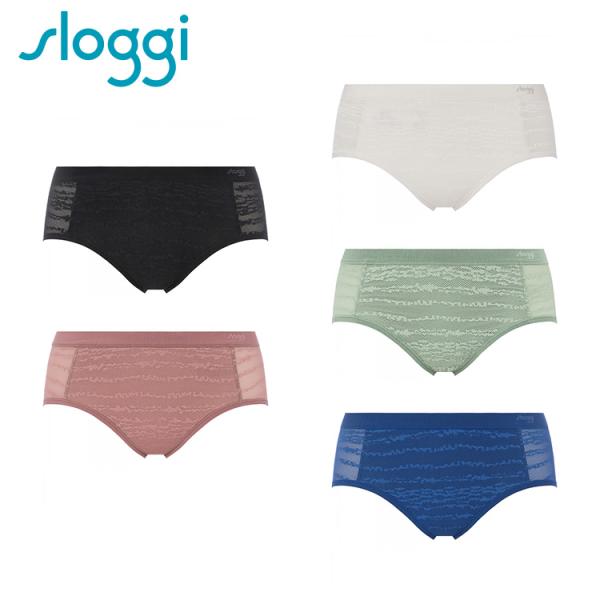 【発売日：2025年08月06日】■ヒップサイズ：[S-L]：82-100cm■はきこみ丈：浅め■素材：レース部：ナイロン 65％、ポリウレタン 35％別布部：レーヨン 90％、ポリウレタン 10％※柄物商品は裁断の関係上、柄の出方が画像と...