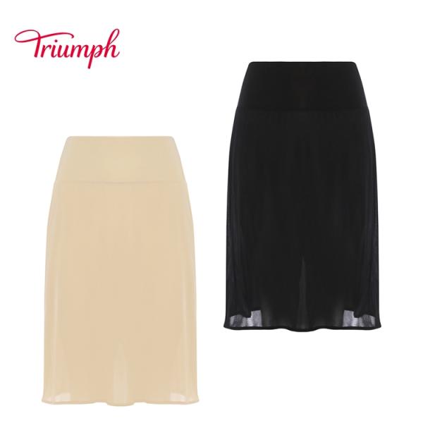 【発売日：2025年12月03日】■着丈：55cm■ヒップサイズ：[M]：87-95cm[L]：92-100cm[LL]：97-105cm■素材：ウエスト部：ポリエステル 90％、ポリウレタン 10％スカート部：ポリエステル100％