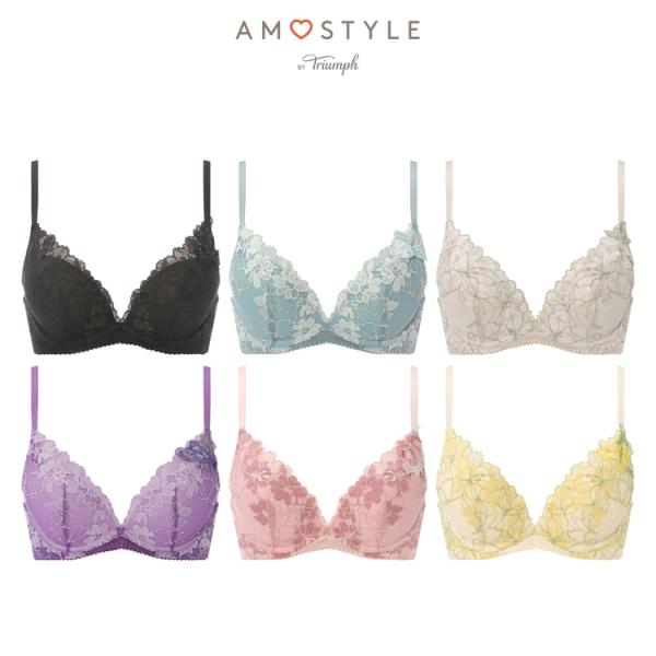 【発売日：2026年02月19日】■ブラジャーの種類：3/4カップ(ワイヤー入り)■フック＆アイ：2段3列：A-Bカップ、C(65/70/75)、D(65/70)、E(65)3段3列：C(80)、D(75/80)、E(70/75/80)、F...