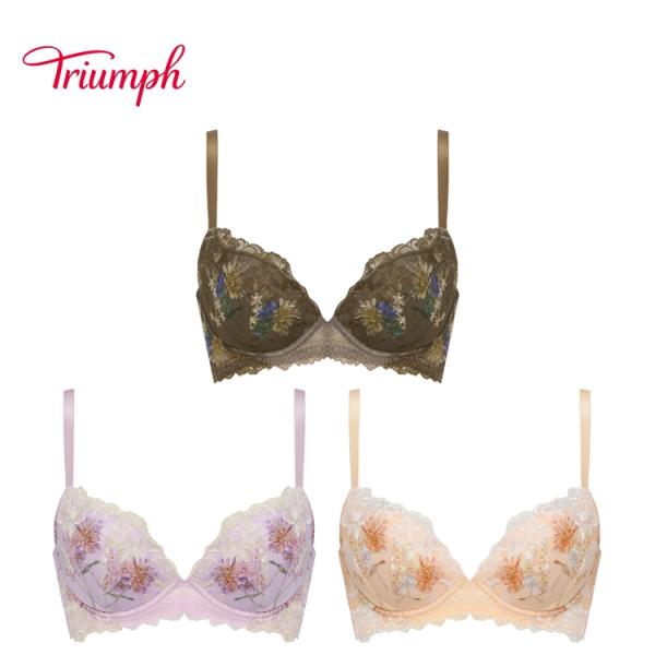 【発売日：2026年03月04日】■ブラジャーの種類：3/4カップ(ワイヤー入り)■フック＆アイ：2段3列：B-Cカップ、D(65/70/75)、E(65/70)、F(65/70)3段3列：D(80)、E(75/80)、F(75/80)■ブ...