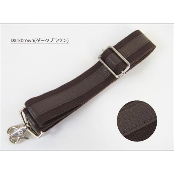 ショルダーストラップキャンバス地と牛革を組み合わせたショルダーストラップです。日本製の丁寧な作りです。幅は4cmあり、大きめの鞄にも付けやすいサイズです。長さはアジャスターでお好みで調節可能（71〜124ｃｍ）。レザーはシュリンク加工が施さ...