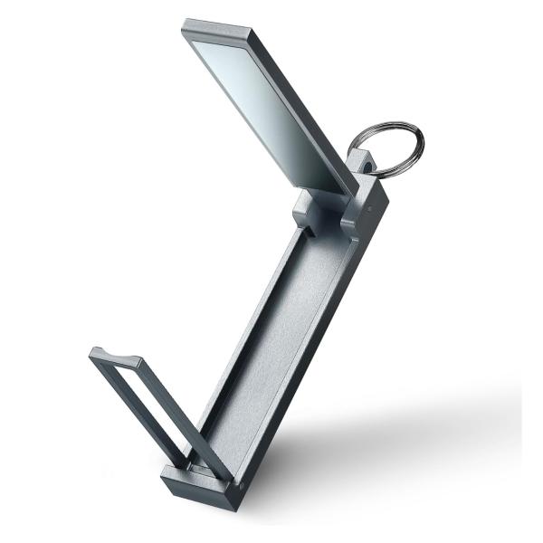 【航空機素材採用！超軽量バッグハンガー】航空機素材A7075（超々ジュラルミン）を採用した、超軽量32gのバッグハンガーです。【耐荷重20kg！頑丈なバッグフック】耐荷重20kgを誇る頑丈なバッグフック。ノートPC入りの重い鞄もしっかり支え...