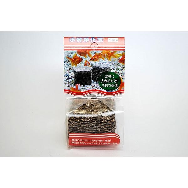 金魚、メダカ、グッピー、アフリカンシクリッドなど、中性から弱アルカリ性の水質を好む魚に最適な環境を作ります。（珪藻土配合)水槽内に入れるだけで、かんたんに水質浄化を促進します。スポンジ状の連続気孔構造で、内部の二元構造aacが好気性バクテリ...