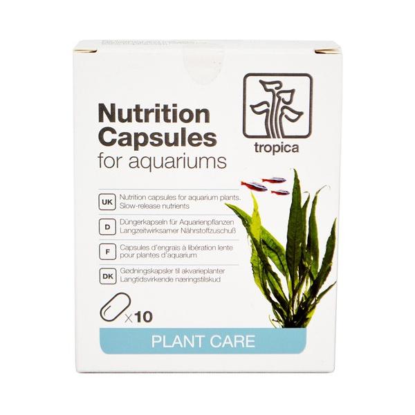 水草水槽の底床に埋め込み、根に栄養分を効率的に供給するカプセル式水草栄養剤です。窒素・リン・カリウムの三大栄養素と各種微量元素を含んでいます。