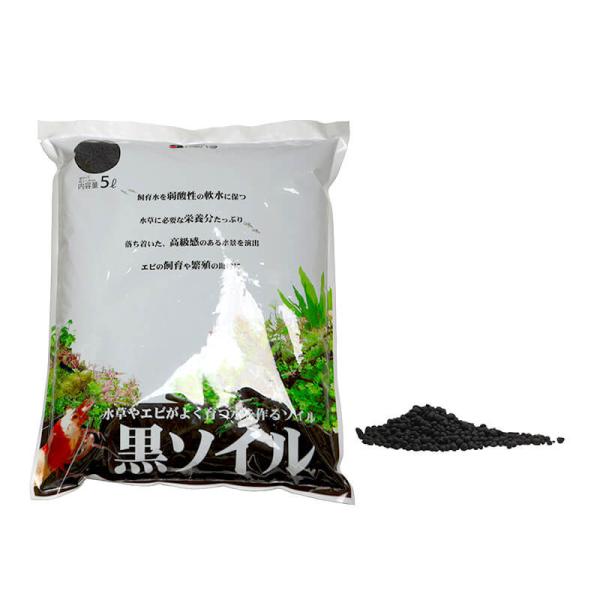 弱酸性の軟水を好む生き物、水草に適した底床材です。ソイルは、天然の土を原料とした、観賞魚用の底床材（底砂）です。主に南米や東南アジアの熱帯魚など、弱酸性の軟水を好むお魚の飼育や、水草を育成する際に役立つ底床材です。