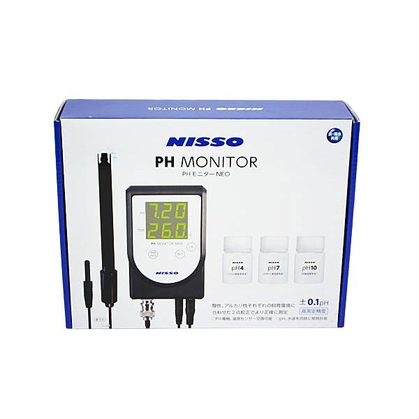 飼育水のｐＨを24時間連続して計測・表示できます。また、同時に水温も計測・表示できます。