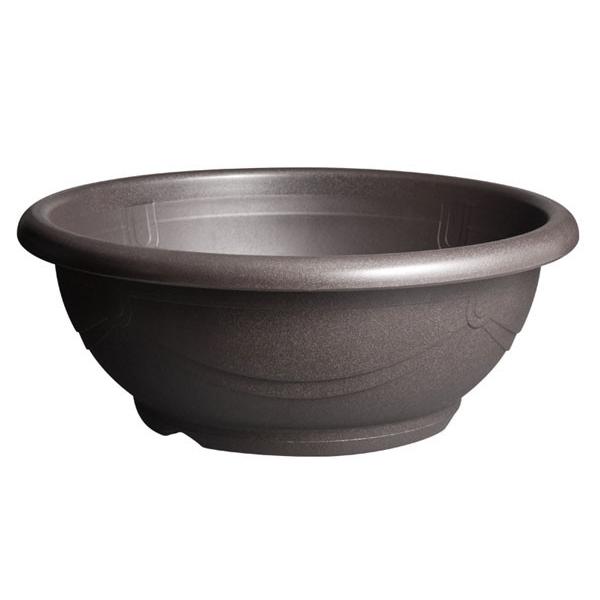 軽くて丈夫なプラスチック製メダカ鉢です。表面には細かい模様が施され、一見、陶器製のような質感が見事です。金魚鉢や睡蓮鉢としても利用できます。