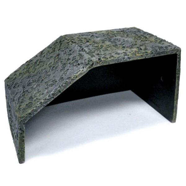 爬虫類や両生類の日光浴や隠れ家用オーナメントです。小型の水棲カメの日光浴やヤモリ等の隠れ家にご使用ください。