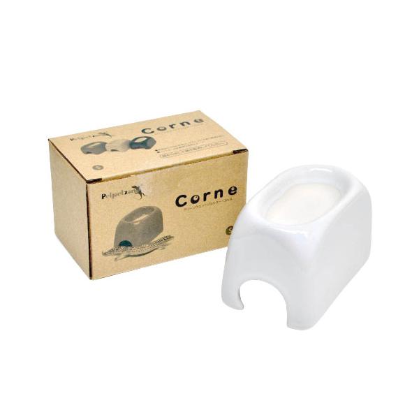 デザイン性と機能性を兼ね備えた爬虫類用ウェットシェルターです。(陶器製)