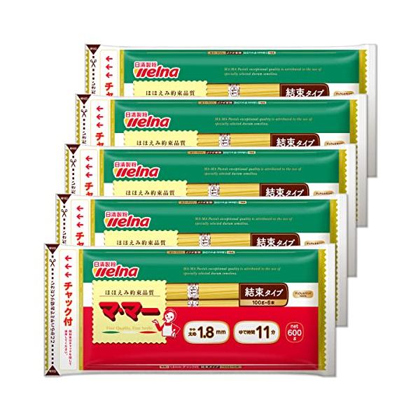 内容量:600g×5個原材料:デュラム小麦のセモリナ アレルゲン特定原材料等:小麦商品サイズ高さ×奥行×幅:145mm×320mm×100mmマ・マーのパスタは、長年培ってきた技術を生かし、原料のデュラムセモリナにこだわりました。粘弾性に富...