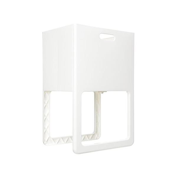 サイズ:約W40xD4xH61cm折りたたみ時/約W40xD30xH61cm組み立て時材質:ポリプロピレン生産国:日本耐荷重:約8kg静止荷重