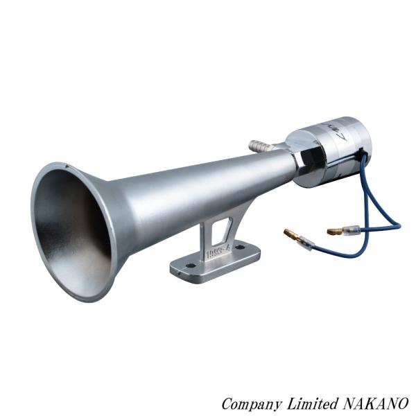 ●ユーロトラックの定番中の定番商品が進化●軽快なサウンドを奏でるエアホーン●小型なボディに似合わず大音量？●本体がアルミで丈夫な作りで取付ブラケットを一体化●24V車用●低電流仕様●近年おすすめの商品No.１●定格（マグネチックバルブ）DC...