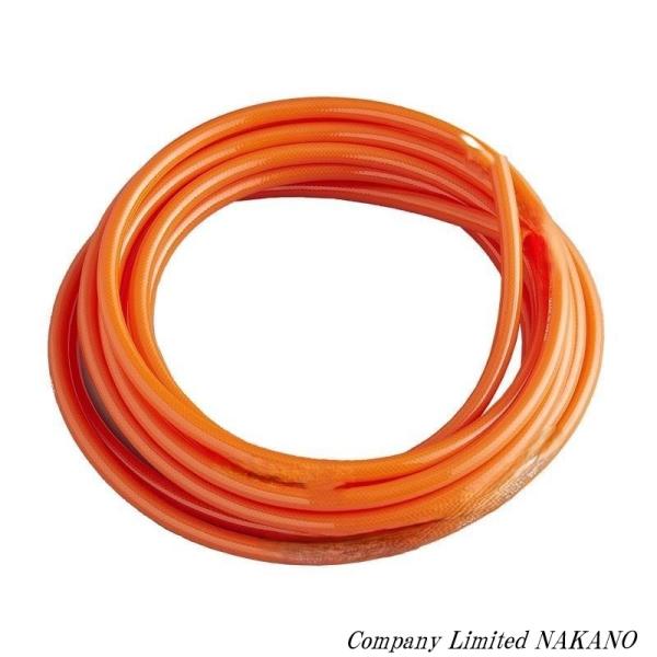 ●オレンジウレタンホース●4M●内径6.5ｍｍ●ヤンキーホーンやエアコンの水抜きホースに●フロントバンパーの内側にオレンジホースをエアコンの水抜きホースとしてたらしているトラッカーをよく見かけます。洒落ている感じがかっこいいですね。●画像色...