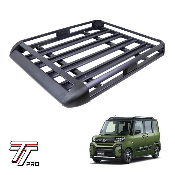 品名：ルーフラック内容物：本体、取付部品管理番号：g1548カラー：ブラック材質：アルミ、ABS樹脂サイズ：160cm×110cm×12cm本体重量：7.8kg耐荷重：200kg(440LB)取付方法：金具固定備考：-適合車種：ベースキャリ...