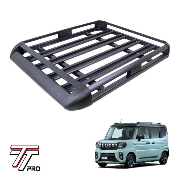 品名：ルーフラック内容物：本体、取付部品管理番号：g1548カラー：ブラック材質：アルミ、ABS樹脂サイズ：160cm×110cm×12cm本体重量：7.8kg耐荷重：200kg(440LB)取付方法：金具固定備考：-適合車種：ベースキャリ...