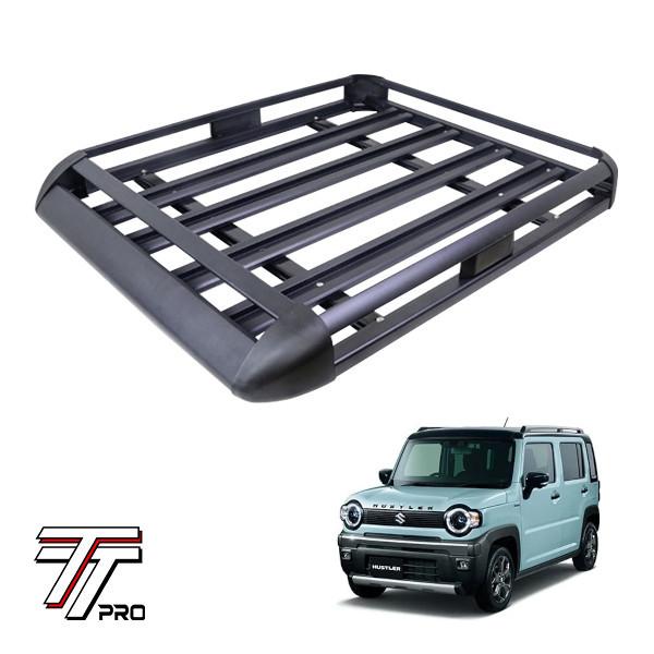 品名：ルーフラック内容物：本体、取付部品管理番号：g1548カラー：ブラック材質：アルミ、ABS樹脂サイズ：160cm×110cm×12cm本体重量：7.8kg耐荷重：200kg(440LB)取付方法：金具固定備考：-適合車種：ベースキャリ...