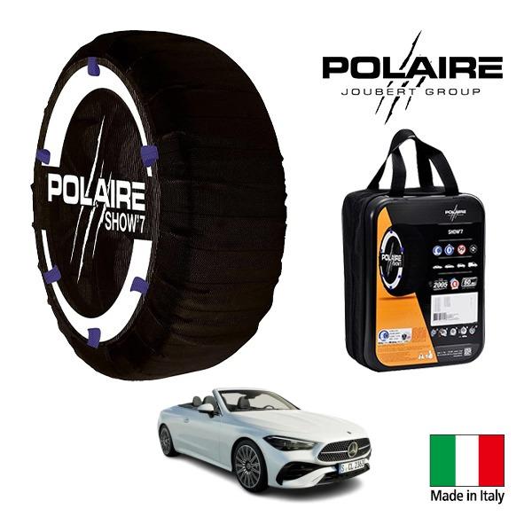 メーカー：POLAIRE商品名：スノーソックスShow7メーカー品番：S82内容物：2PCS(駆動タイヤ分)、手袋、収納ケース、説明書(外国語)管理番号：g2386カラー/材質：ブラック/ポリエステル素材説明：Polaire（ポレア）製のス...