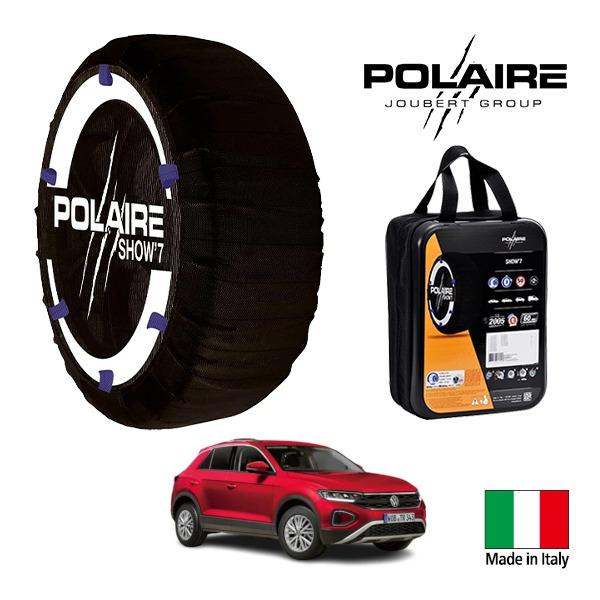 メーカー：POLAIRE商品名：スノーソックスShow7メーカー品番：S82内容物：2PCS(駆動タイヤ分)、手袋、収納ケース、説明書(外国語)管理番号：g2386カラー/材質：ブラック/ポリエステル素材説明：Polaire（ポレア）製のス...