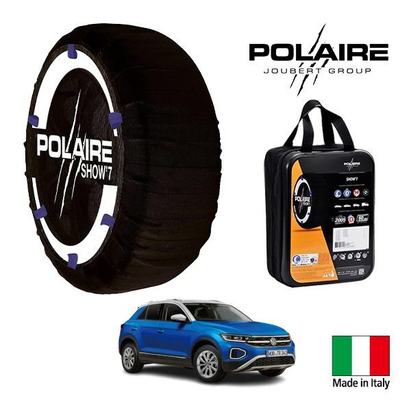 メーカー：POLAIRE商品名：スノーソックスShow7メーカー品番：S82内容物：2PCS(駆動タイヤ分)、手袋、収納ケース、説明書(外国語)管理番号：g2386カラー/材質：ブラック/ポリエステル素材説明：Polaire（ポレア）製のス...