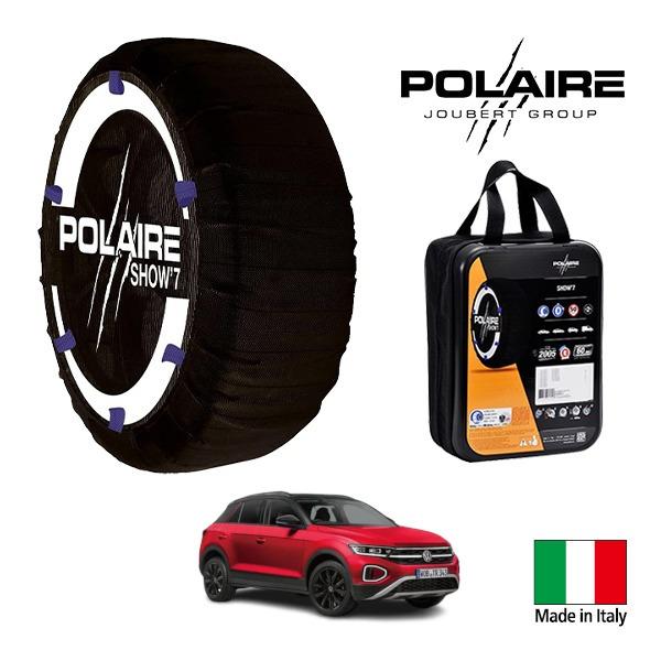 メーカー：POLAIRE商品名：スノーソックスShow7メーカー品番：S82内容物：2PCS(駆動タイヤ分)、手袋、収納ケース、説明書(外国語)管理番号：g2386カラー/材質：ブラック/ポリエステル素材説明：Polaire（ポレア）製のス...