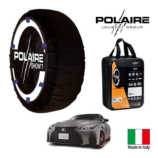 メーカー：POLAIRE商品名：スノーソックスShow7メーカー品番：S82内容物：2PCS(駆動タイヤ分)、手袋、収納ケース、説明書(外国語)管理番号：g2386カラー/材質：ブラック/ポリエステル素材説明：Polaire（ポレア）製のス...