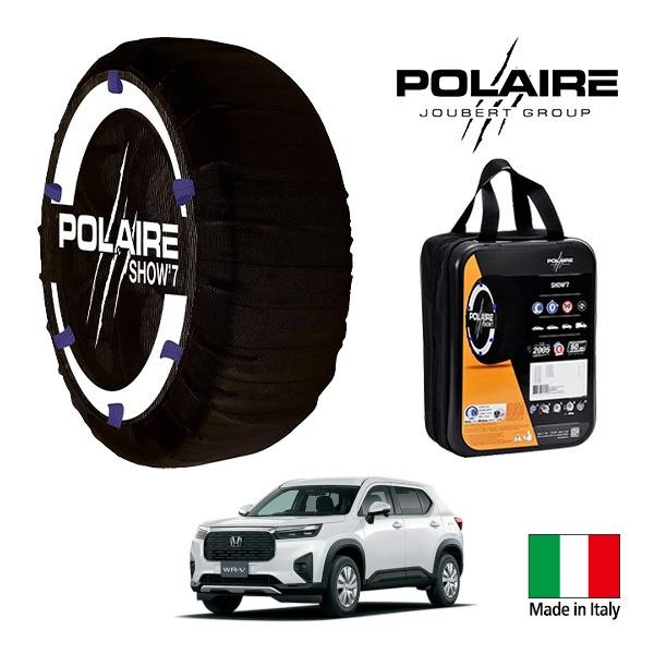 メーカー：POLAIRE商品名：スノーソックスShow7メーカー品番：S82内容物：2PCS(駆動タイヤ分)、手袋、収納ケース、説明書(外国語)管理番号：g2386カラー/材質：ブラック/ポリエステル素材説明：Polaire（ポレア）製のス...