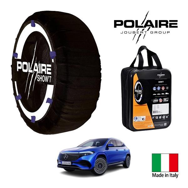 メーカー：POLAIRE商品名：スノーソックスShow7メーカー品番：S85内容物：2PCS(駆動タイヤ分)、手袋、収納ケース、説明書(外国語)管理番号：g2388カラー/材質：ブラック/ポリエステル素材説明：Polaire（ポレア）製のス...