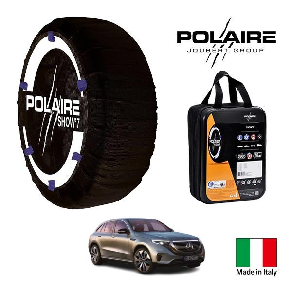 メーカー：POLAIRE商品名：スノーソックスShow7メーカー品番：S86内容物：2PCS(駆動タイヤ分)、手袋、収納ケース、説明書(外国語)管理番号：g2389カラー/材質：ブラック/ポリエステル素材説明：Polaire（ポレア）製のス...