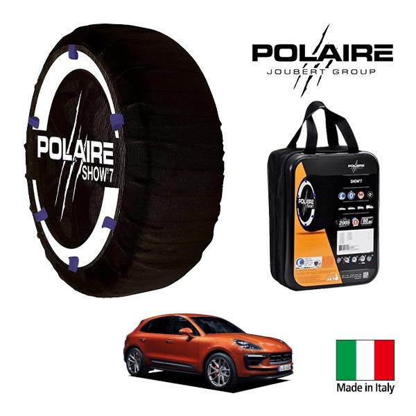 メーカー：POLAIRE商品名：スノーソックスShow7メーカー品番：S87内容物：2PCS(駆動タイヤ分)、手袋、収納ケース、説明書(外国語)管理番号：g2390カラー/材質：ブラック/ポリエステル素材説明：Polaire（ポレア）製のス...