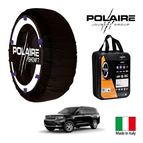 メーカー：POLAIRE商品名：スノーソックスShow7メーカー品番：S88内容物：2PCS(駆動タイヤ分)、手袋、収納ケース、説明書(外国語)管理番号：g2391カラー/材質：ブラック/ポリエステル素材説明：Polaire（ポレア）製のス...