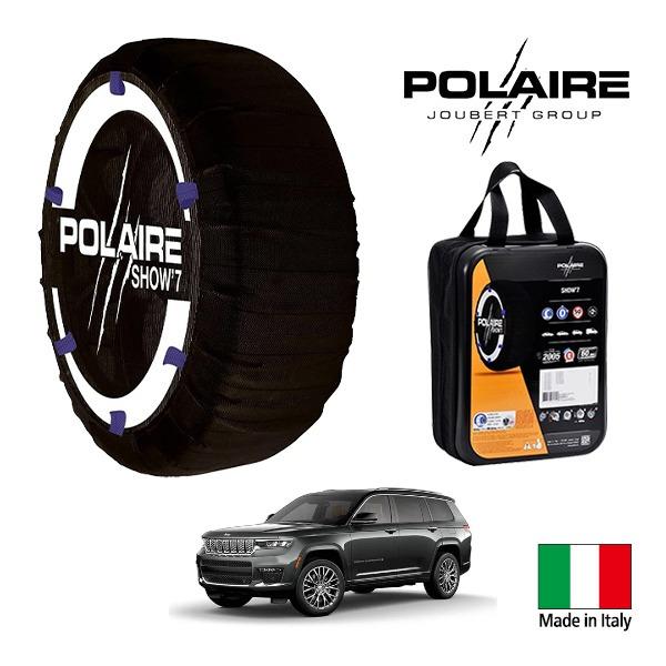 メーカー：POLAIRE商品名：スノーソックスShow7メーカー品番：S88内容物：2PCS(駆動タイヤ分)、手袋、収納ケース、説明書(外国語)管理番号：g2391カラー/材質：ブラック/ポリエステル素材説明：Polaire（ポレア）製のス...