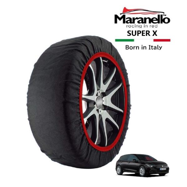 メーカー：Maranello商品名：Maranello SUPER X スノーソックスメーカー品番：SUPERX-M内容物：2PCS(駆動タイヤ分)、手袋、収納ケース、説明書(外国語)管理番号：g2456カラー/材質：ブラック/ポリエステル...