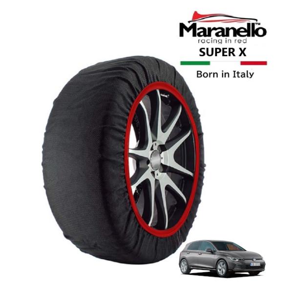 メーカー：Maranello商品名：Maranello SUPER X スノーソックスメーカー品番：SUPERX-M内容物：2PCS(駆動タイヤ分)、手袋、収納ケース、説明書(外国語)管理番号：g2456カラー/材質：ブラック/ポリエステル...