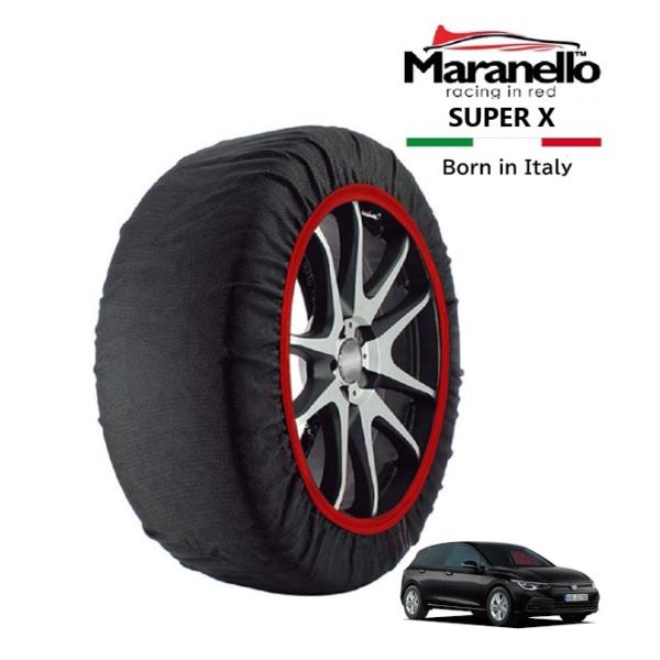 メーカー：Maranello商品名：Maranello SUPER X スノーソックスメーカー品番：SUPERX-M内容物：2PCS(駆動タイヤ分)、手袋、収納ケース、説明書(外国語)管理番号：g2456カラー/材質：ブラック/ポリエステル...