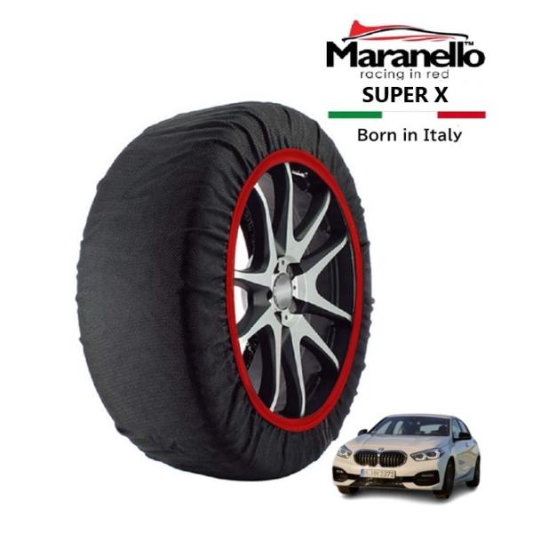 メーカー：Maranello商品名：Maranello SUPER X スノーソックスメーカー品番：SUPERX-L内容物：2PCS(駆動タイヤ分)、手袋、収納ケース、説明書(外国語)管理番号：g2457カラー/材質：ブラック/ポリエステル...