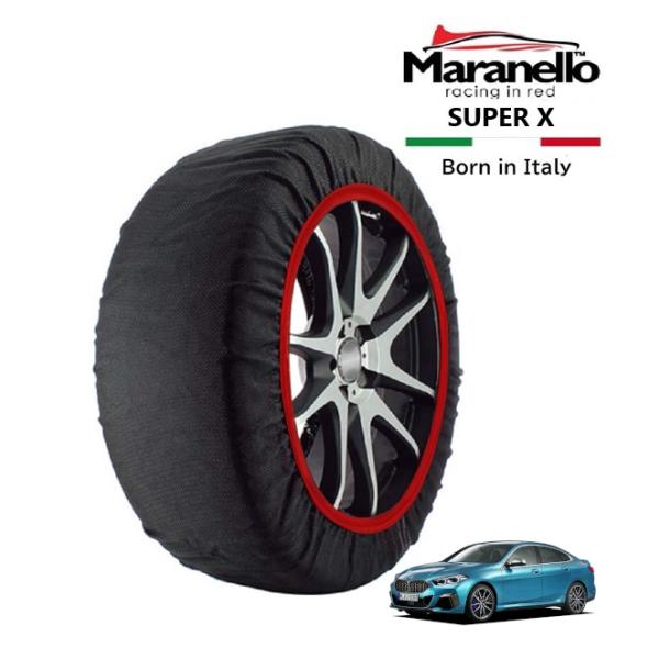 メーカー：Maranello商品名：Maranello SUPER X スノーソックスメーカー品番：SUPERX-L内容物：2PCS(駆動タイヤ分)、手袋、収納ケース、説明書(外国語)管理番号：g2457カラー/材質：ブラック/ポリエステル...