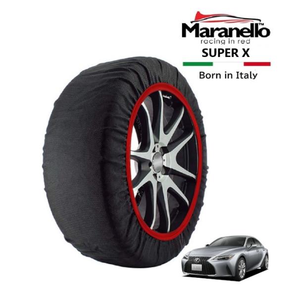 メーカー：Maranello商品名：Maranello SUPER X スノーソックスメーカー品番：SUPERX-L内容物：2PCS(駆動タイヤ分)、手袋、収納ケース、説明書(外国語)管理番号：g2457カラー/材質：ブラック/ポリエステル...
