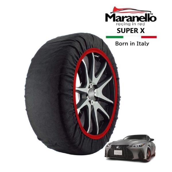 メーカー：Maranello商品名：Maranello SUPER X スノーソックスメーカー品番：SUPERX-L内容物：2PCS(駆動タイヤ分)、手袋、収納ケース、説明書(外国語)管理番号：g2457カラー/材質：ブラック/ポリエステル...