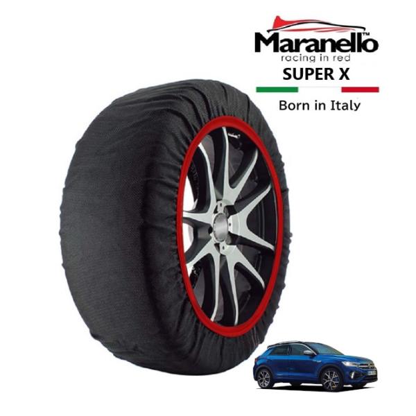 メーカー：Maranello商品名：Maranello SUPER X スノーソックスメーカー品番：SUPERX-L内容物：2PCS(駆動タイヤ分)、手袋、収納ケース、説明書(外国語)管理番号：g2457カラー/材質：ブラック/ポリエステル...