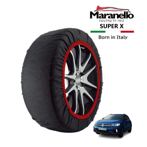 メーカー：Maranello商品名：Maranello SUPER X スノーソックスメーカー品番：SUPERX-L内容物：2PCS(駆動タイヤ分)、手袋、収納ケース、説明書(外国語)管理番号：g2457カラー/材質：ブラック/ポリエステル...