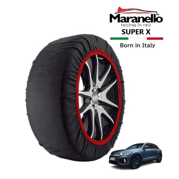 メーカー：Maranello商品名：Maranello SUPER X スノーソックスメーカー品番：SUPERX-L内容物：2PCS(駆動タイヤ分)、手袋、収納ケース、説明書(外国語)管理番号：g2457カラー/材質：ブラック/ポリエステル...