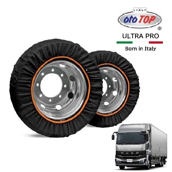 メーカー：oto TOP商品名：ULTRA PRO Truck スノーソックスメーカー品番：PRO-RX170内容物：2PCS(駆動タイヤ分)、手袋、収納ケース、説明書(外国語)管理番号：g2458-2カラー/材質：ブラック/ポリエステル素...