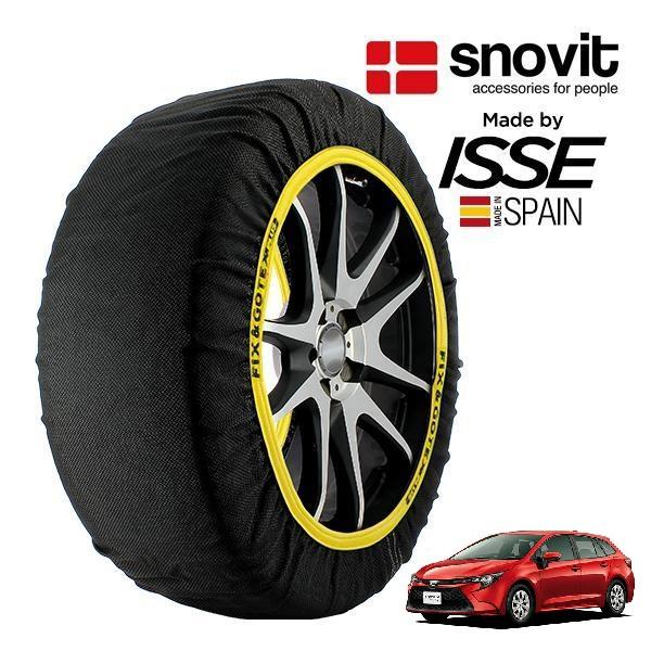 メーカー：snovit(ISSE製造)商品名：snovit SNOW SOCKS Mメーカー品番：8ZPM内容物：2PCS(駆動タイヤ分)、手袋、収納ケース、説明書(外国語)管理番号：g2486カラー/材質：ブラック/ポリエステル素材説明：...