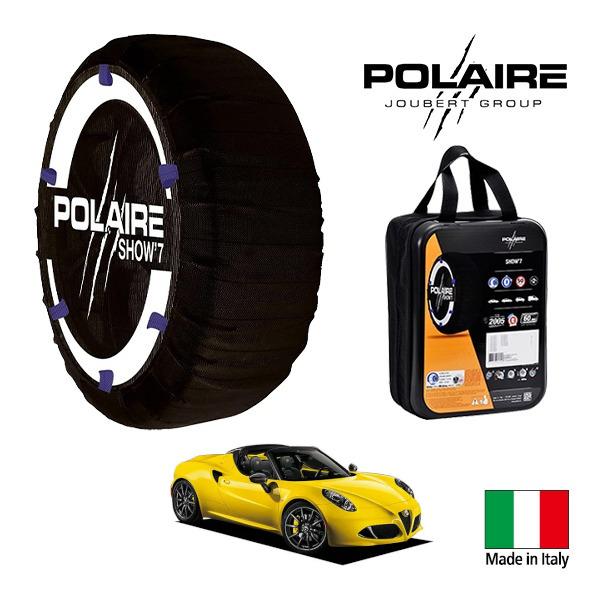 メーカー：POLAIRE商品名：スノーソックスShow7メーカー品番：S81内容物：2PCS(駆動タイヤ分)、手袋、収納ケース、説明書(外国語)管理番号：g2912カラー/材質：ブラック/ポリエステル素材説明：Polaire（ポレア）製のス...