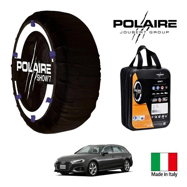 メーカー：POLAIRE商品名：スノーソックスShow7メーカー品番：S81内容物：2PCS(駆動タイヤ分)、手袋、収納ケース、説明書(外国語)管理番号：g2912カラー/材質：ブラック/ポリエステル素材説明：Polaire（ポレア）製のス...