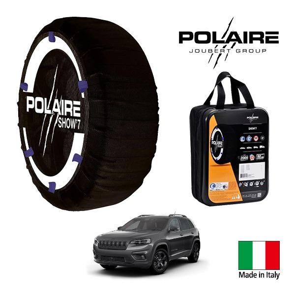 メーカー：POLAIRE商品名：スノーソックスShow7メーカー品番：S84内容物：2PCS(駆動タイヤ分)、手袋、収納ケース、説明書(外国語)管理番号：g2913カラー/材質：ブラック/ポリエステル素材説明：Polaire（ポレア）製のス...