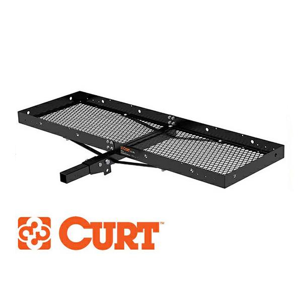 メーカー：CURT品名：CURT製カーゴキャリア管理番号：k3071品番：18109内容：カーゴキャリア本体仕様：カーゴキャリアサイズ：(カゴ内寸)幅約152cm×長約51cm×高約7cmキャリア最大積載量：約226kg差込口：2インチカラ...