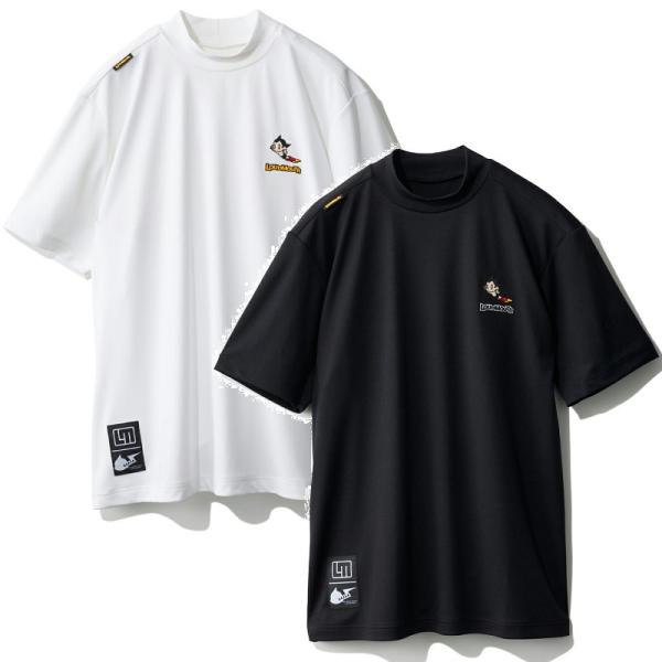 loudmouth ラウドマウス Tシャツ モック メンズ 半袖 鉄腕アトム NEXT ATOM for the future ゴルフ 764611-999「LOUDMOUTH × NEXT ATOM for the future」コラボレ...